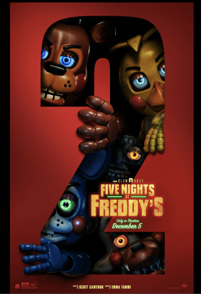 2025 Five Nights at Freddy’s 2 - Horror Guys